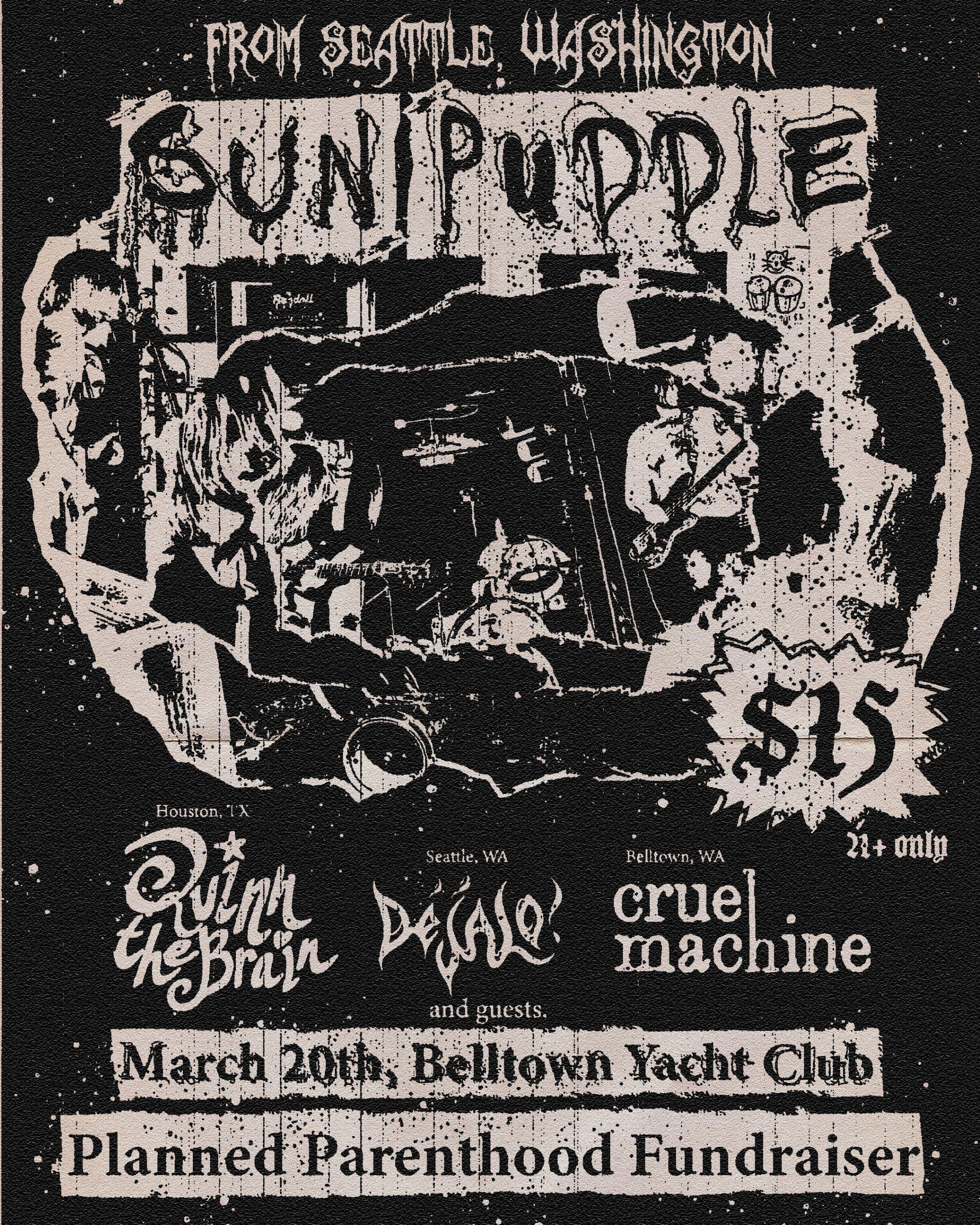 Sun Puddle + Cruel Machine + Dejalo